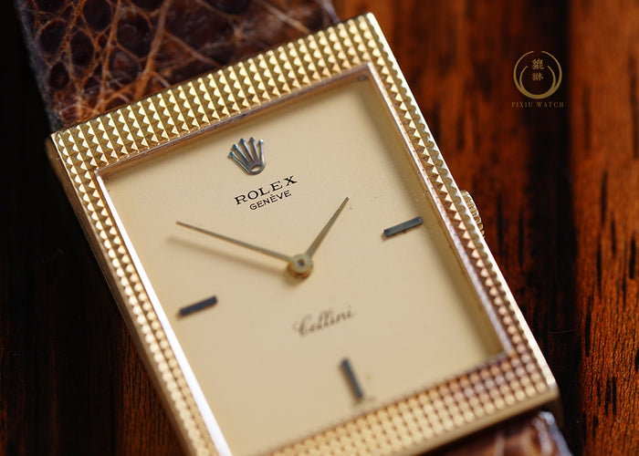 ขาย Rolex Cellini 4127 Clous de Paris Yellow Gold - Pixiuwatch